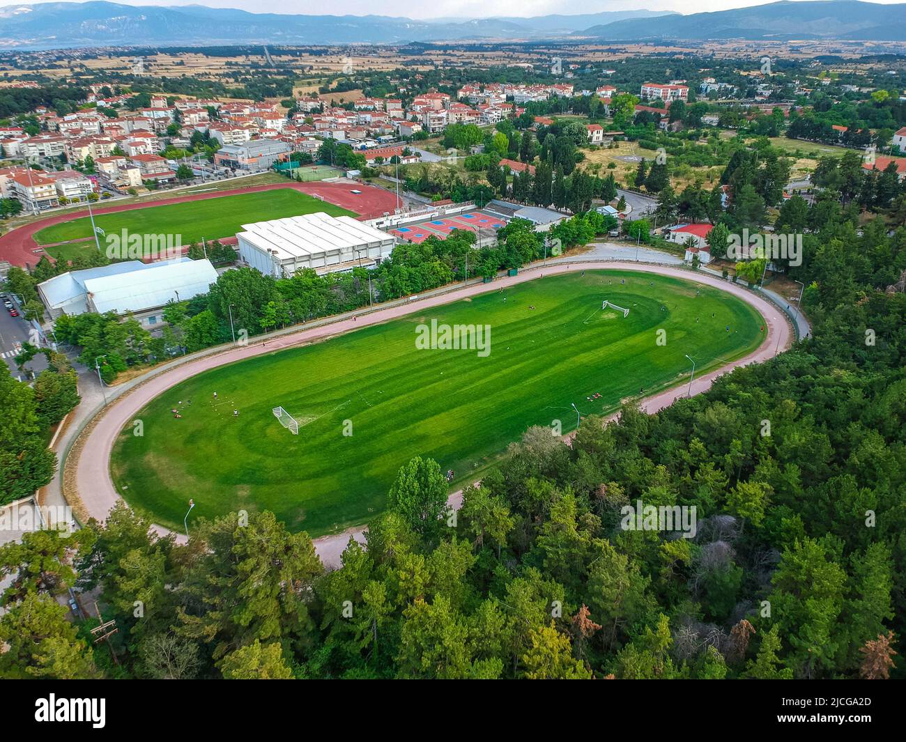 Greek stadium aerial hi-res stock photography and images - Alamy