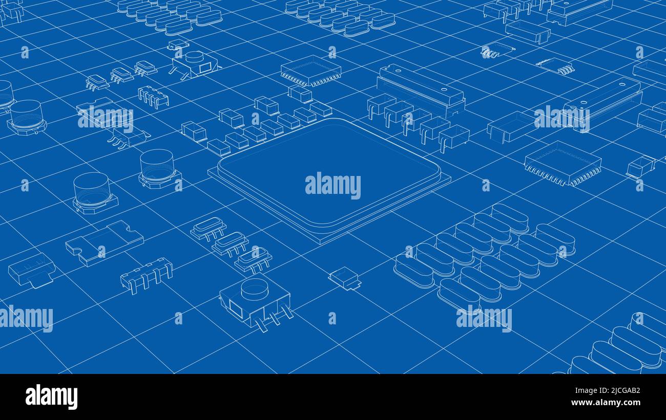 Electricity chips Stock Vector Images - Alamy