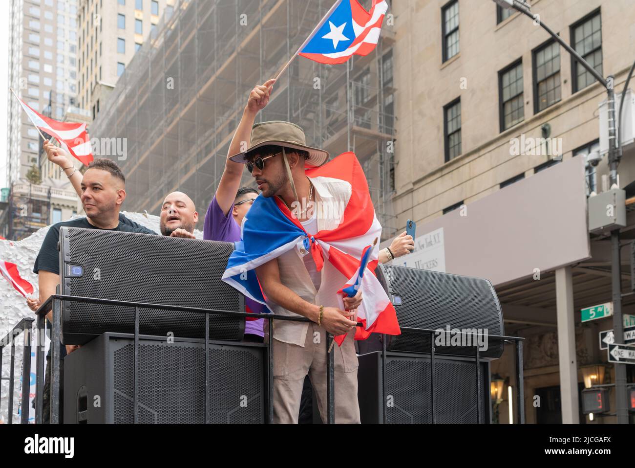 New York City, USA. 12th June, 2022. Puerto Rican rapper Benito Antonio ...