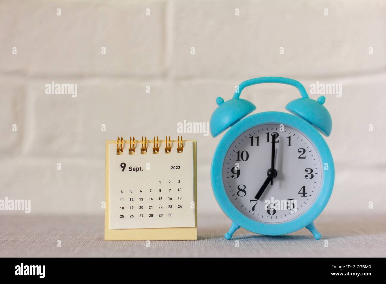 Desktop calendar for September 2022. Calendar for planning and managing ...