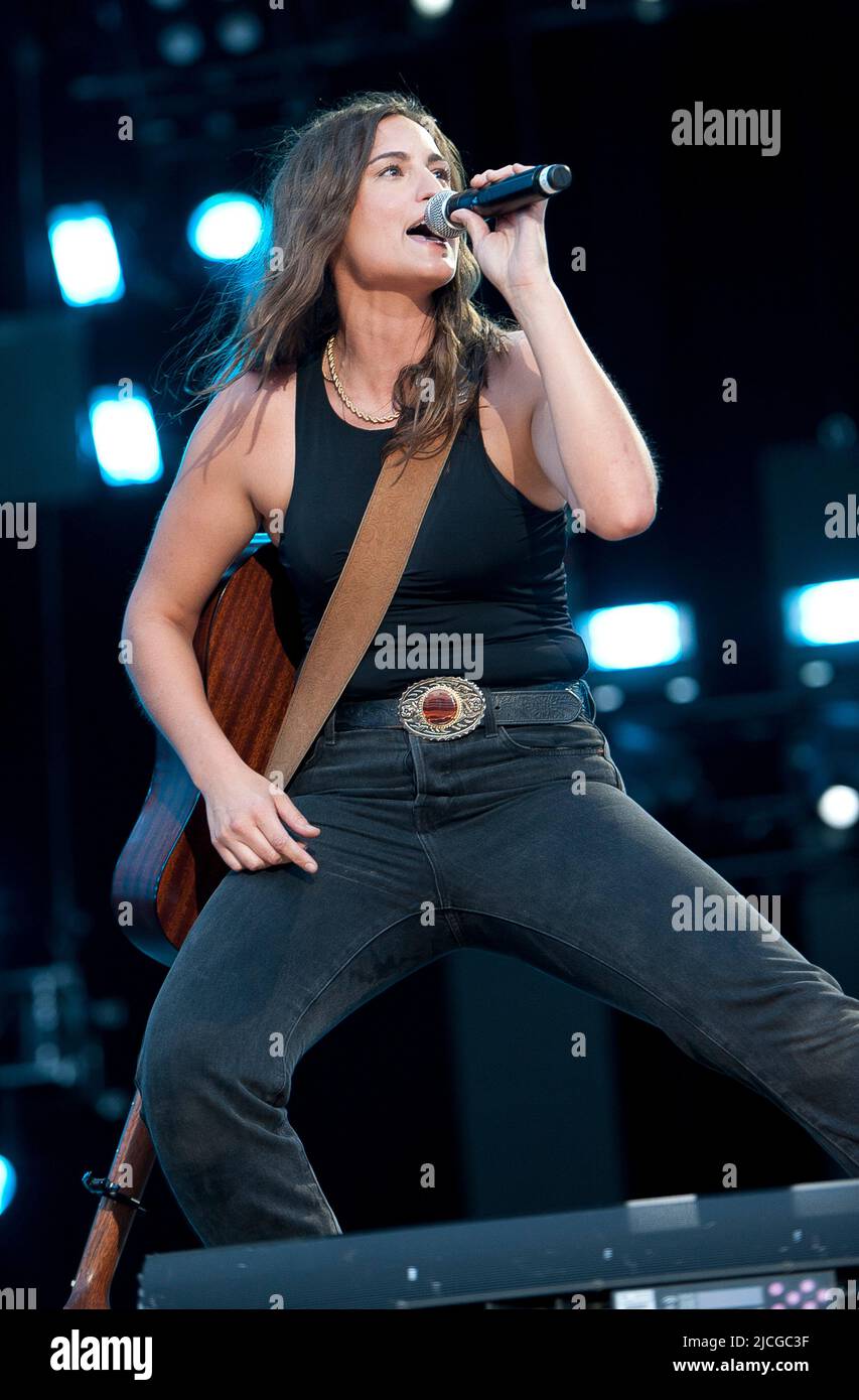 June 12, 2022 - Nashville, Tennessee; USA Musician ANGIE K performs ...