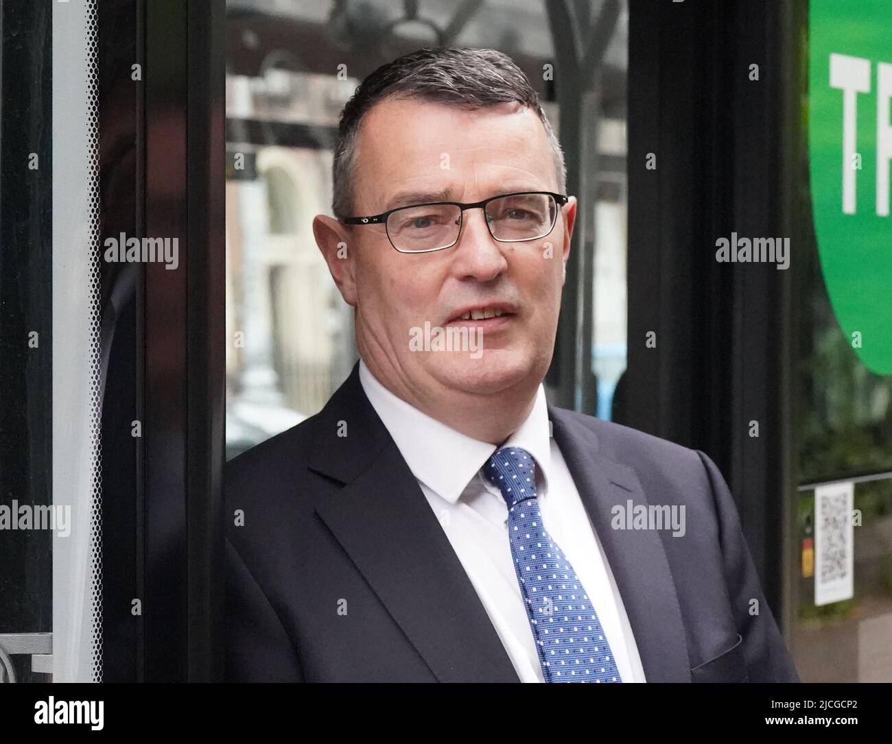 Wrightbus MD Neil Collins at a photocall in Dublin to announce the ...
