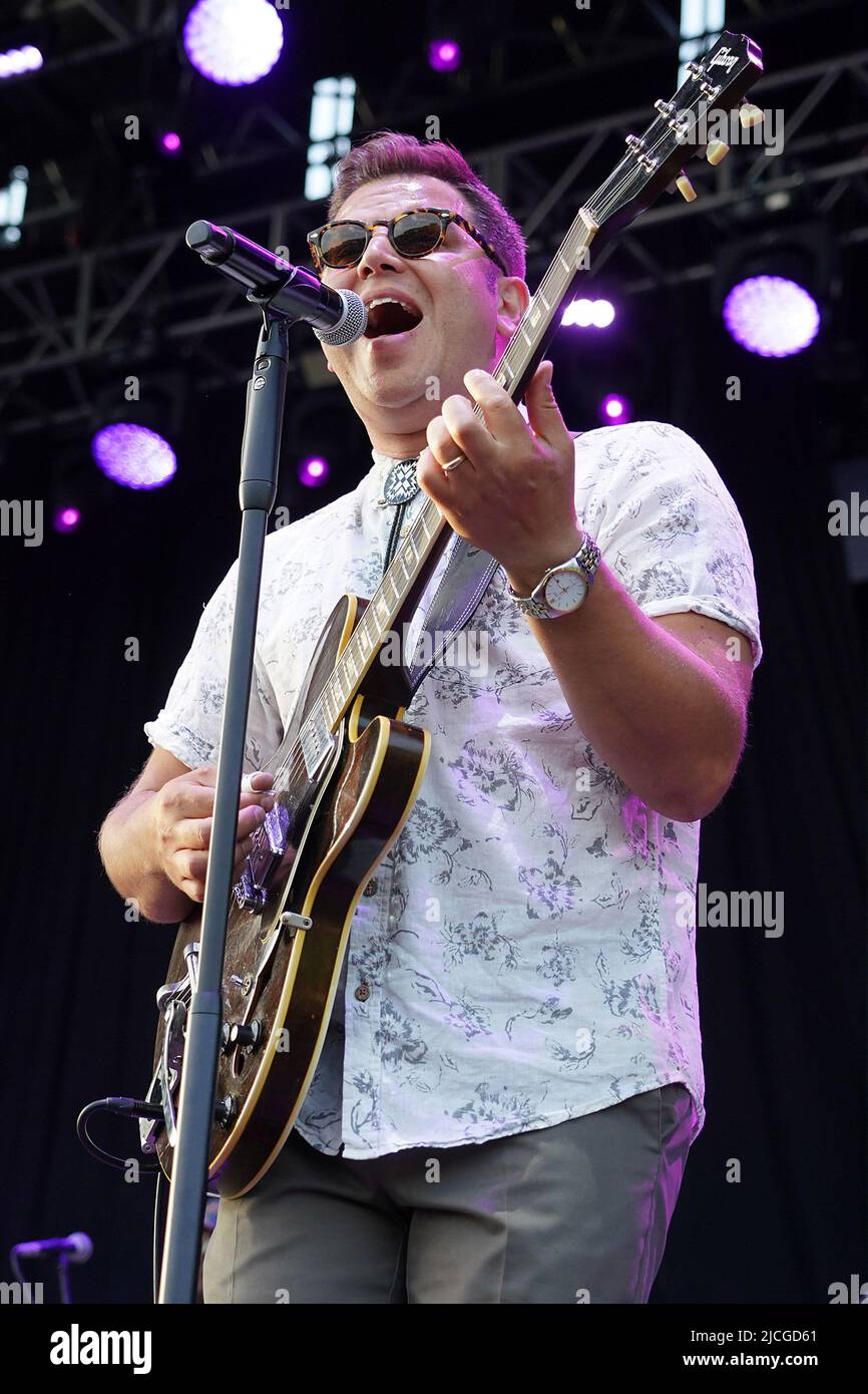 Eli Paperboy Reed in concert during Las Noches del Botanico on June 12 ...
