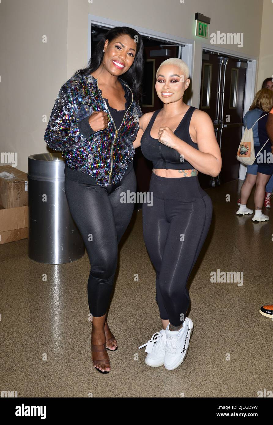 PEMBROKE PINES, FL - JUNE 10: Omarosa and Blac Chyna attend Celebrity ...