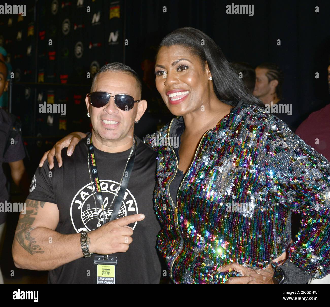 PEMBROKE PINES, FL - JUNE 10: Jayquan Feliciano and Omarosa attend ...