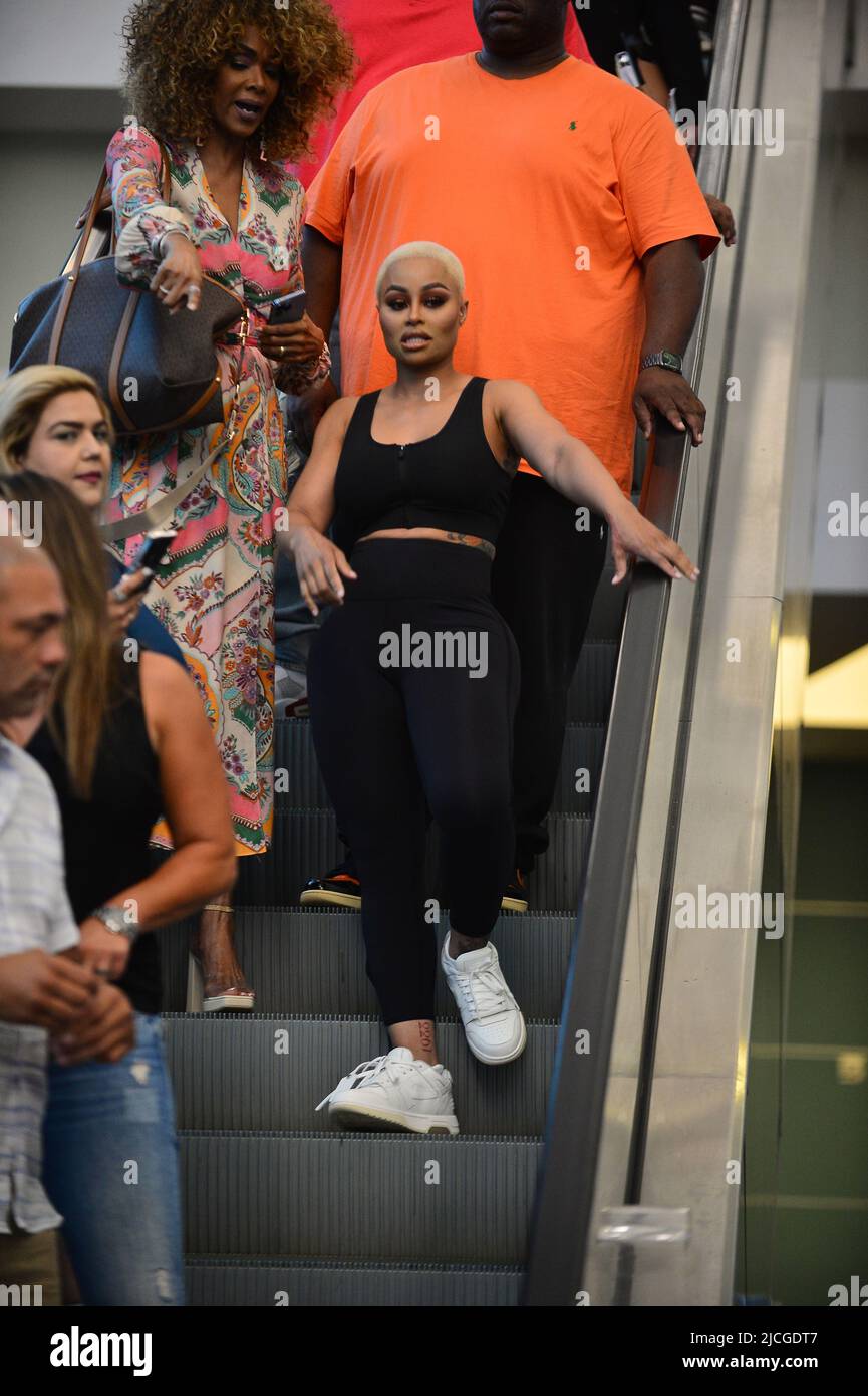 PEMBROKE PINES, FL - JUNE 10: Blac Chyna attends Celebrity Boxing Match ...
