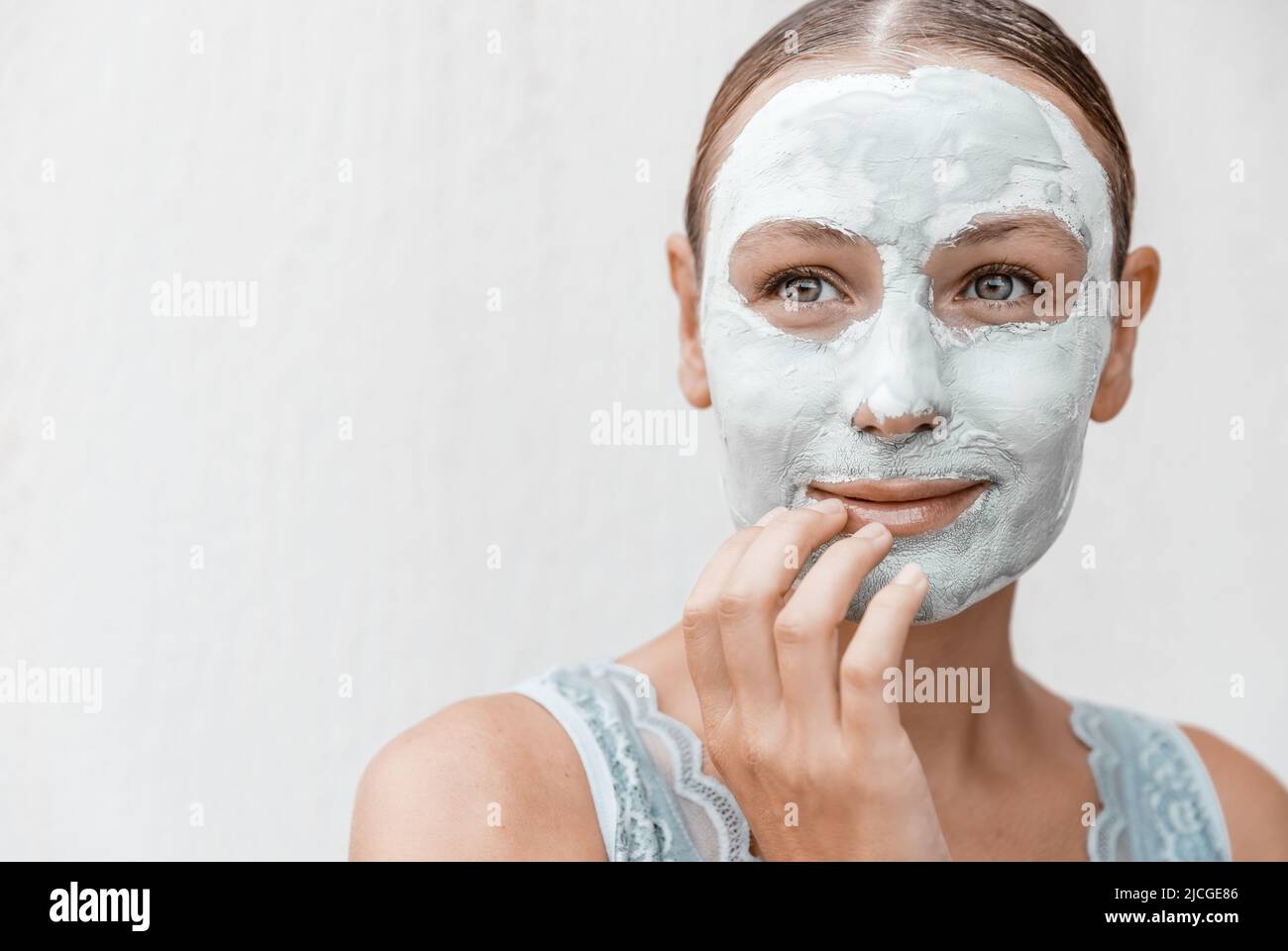 Oily body woman hi-res stock photography and images - Alamy