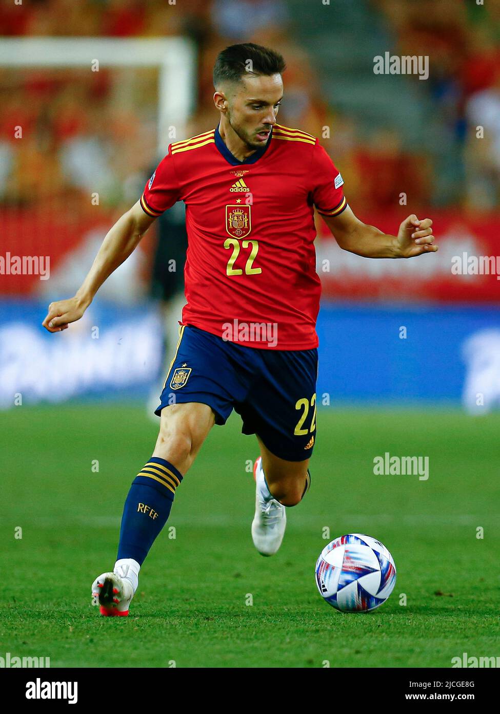 Spain uefa nations league sarabia hi-res stock photography and images ...