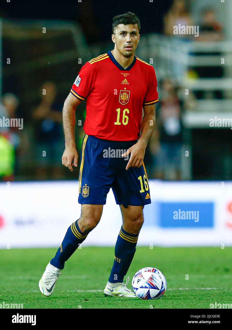 Rodrigo Hernandez Rodri of Spain during the UEFA Nations League match ...