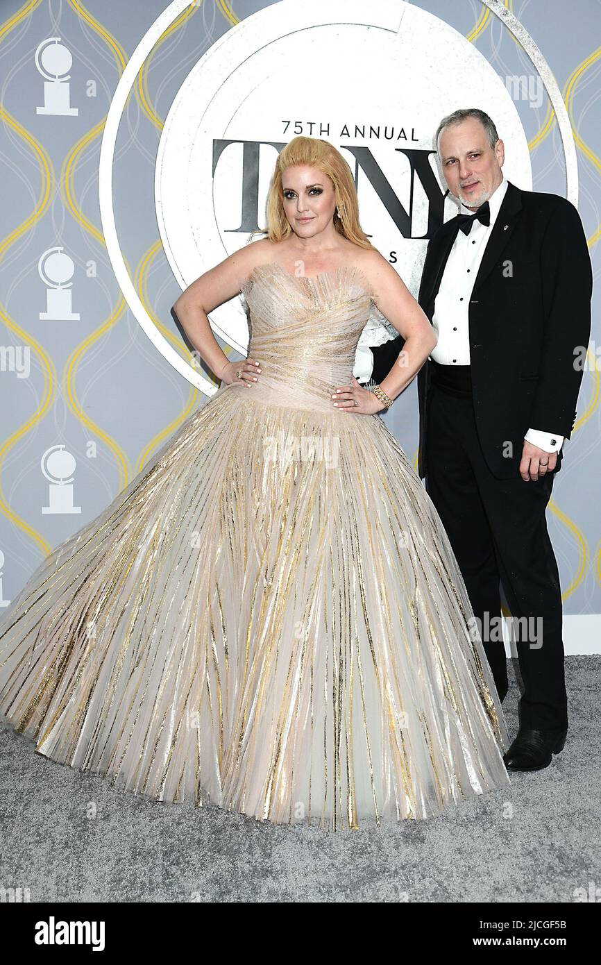 Jennifer Simard attends the 75th Annual Tony Awards on June 12, 2022 at ...
