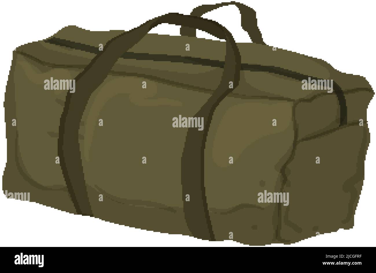 Back bag camp cartoon Cut Out Stock Images & Pictures - Alamy