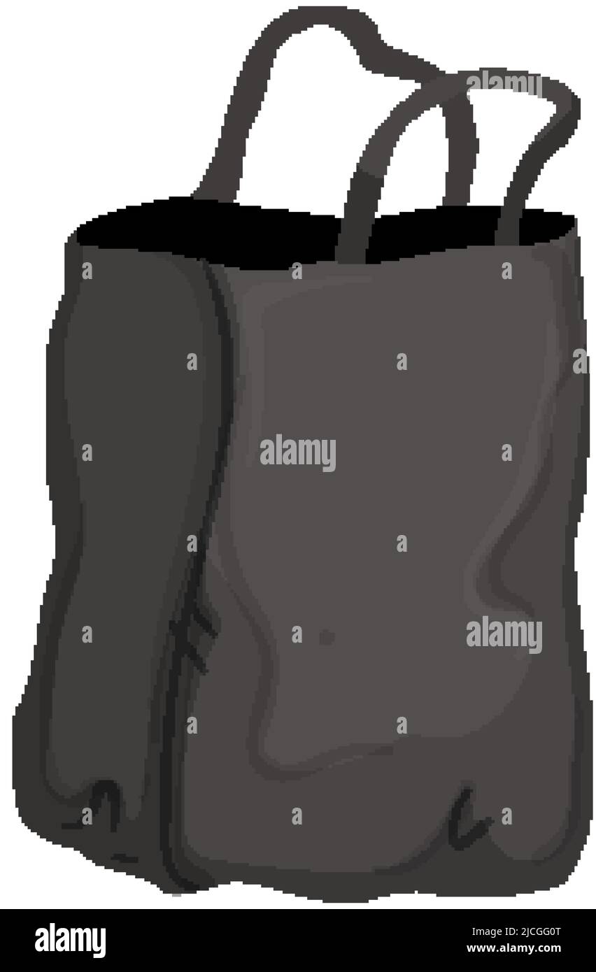 mountain bag camp cartoon vector illustration Stock Vector Image & Art ...