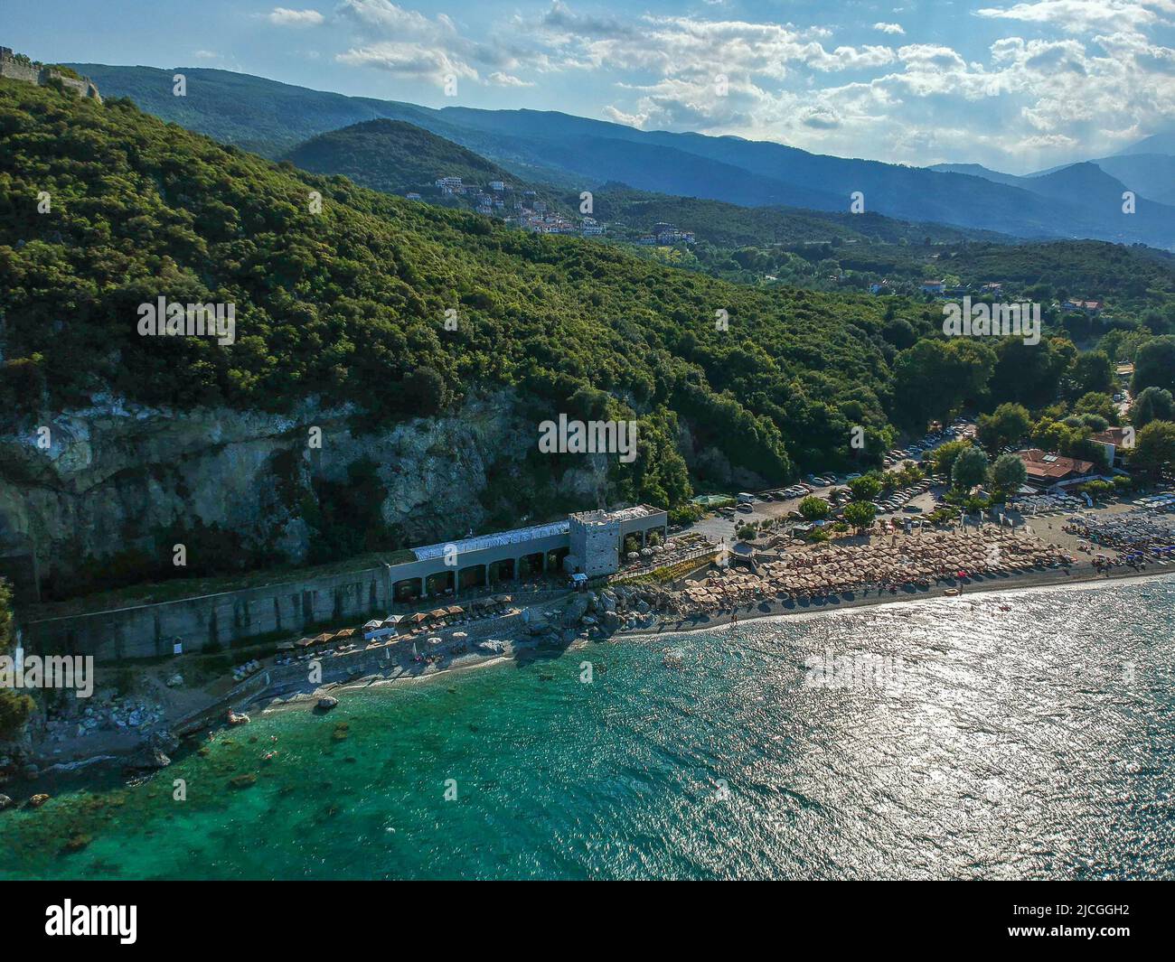 Old castle in platamonas greece hi-res stock photography and images - Alamy