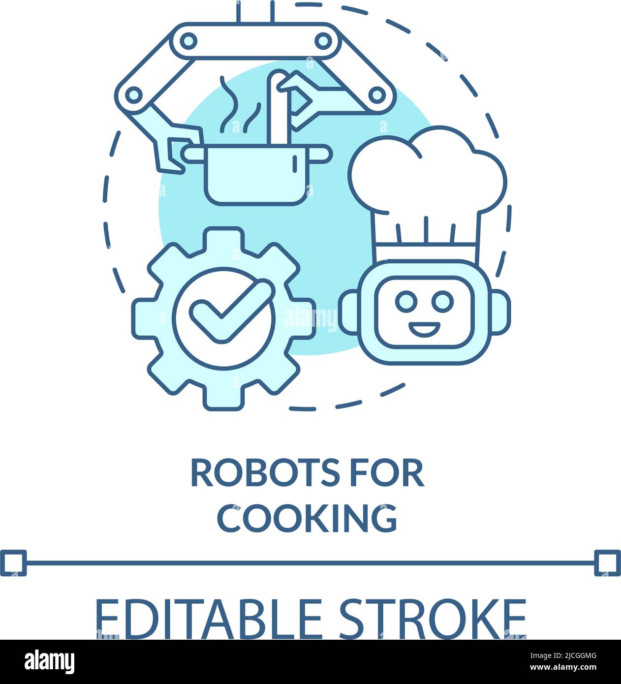 Service robots restaurant hi-res stock photography and images - Alamy