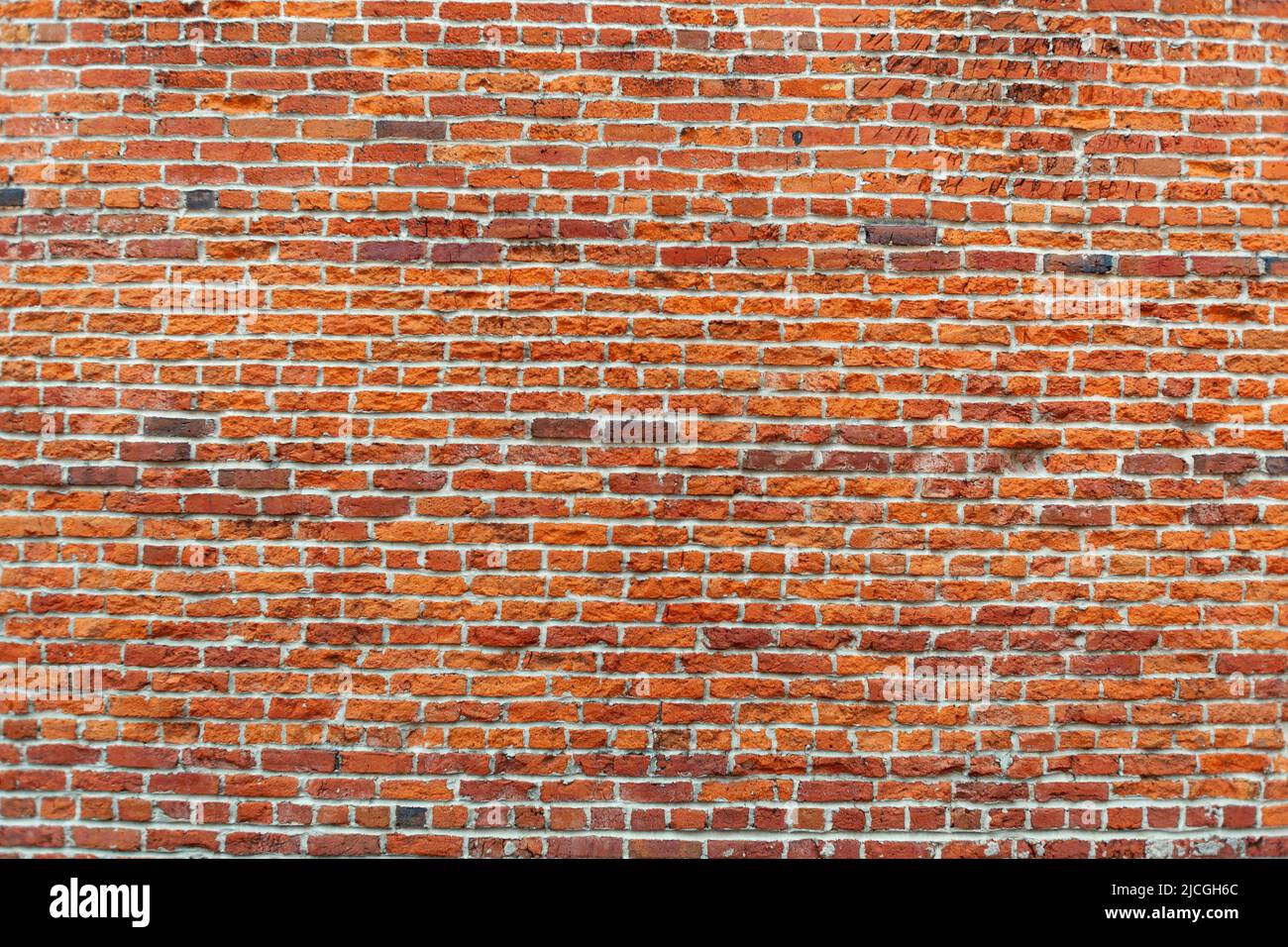 Photo of a old red brick wall for backgrounds or textures. Photographer ...