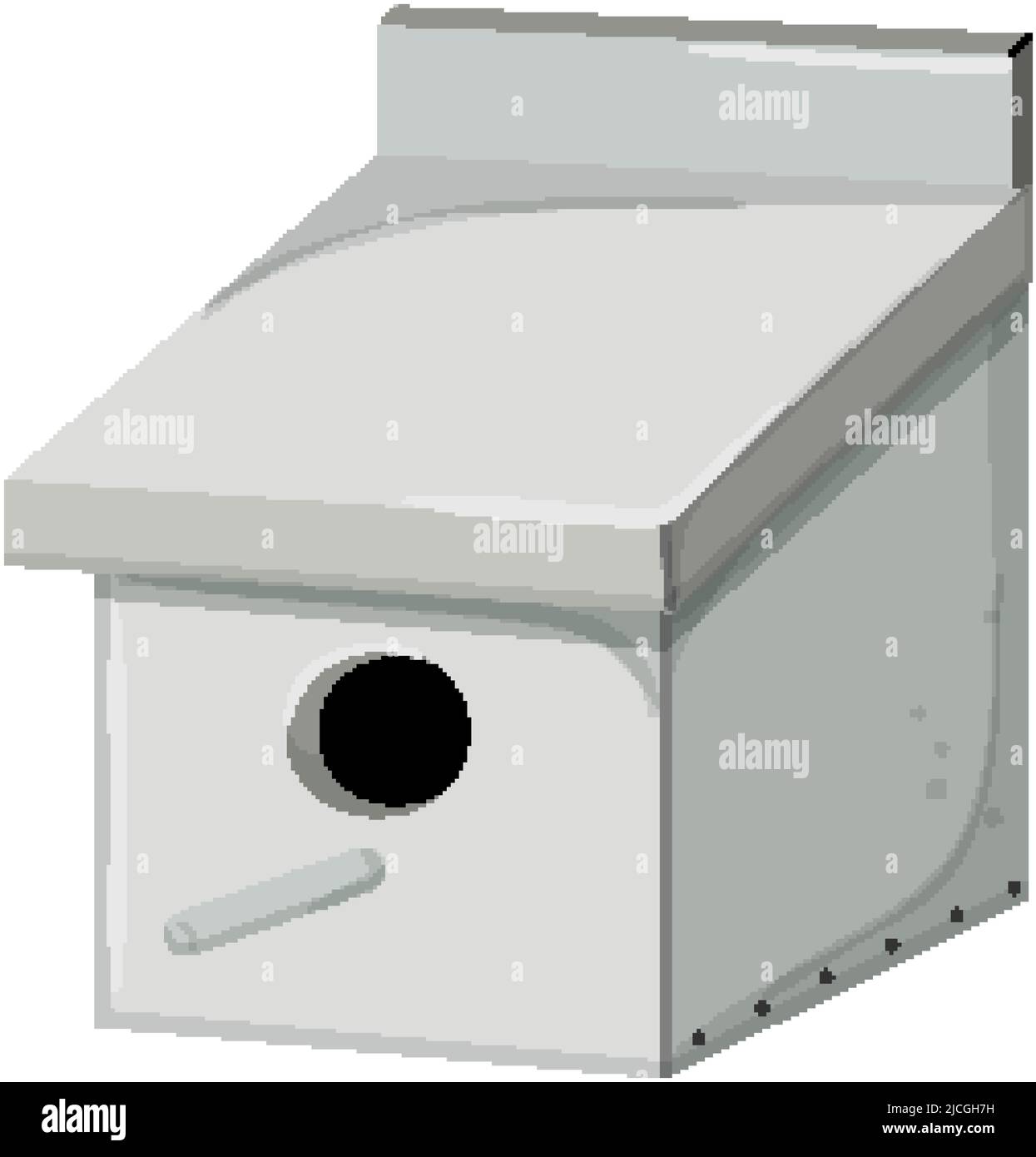 tree bird house cartoon vector illustration Stock Vector Image & Art ...