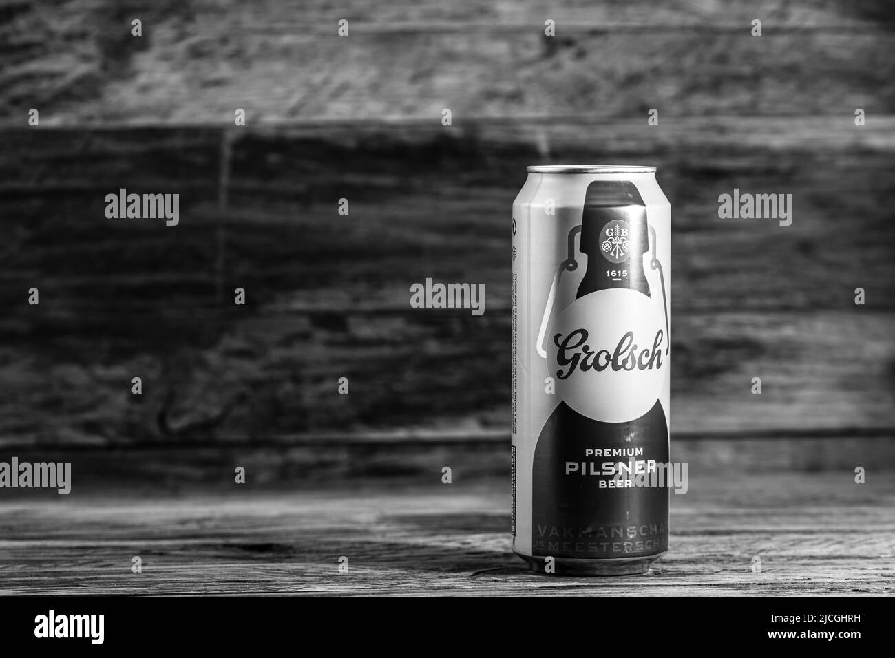 Grolsch Premium Pilsner - Grolsch Beer. Bucharest, Romania, 2022 Stock ...