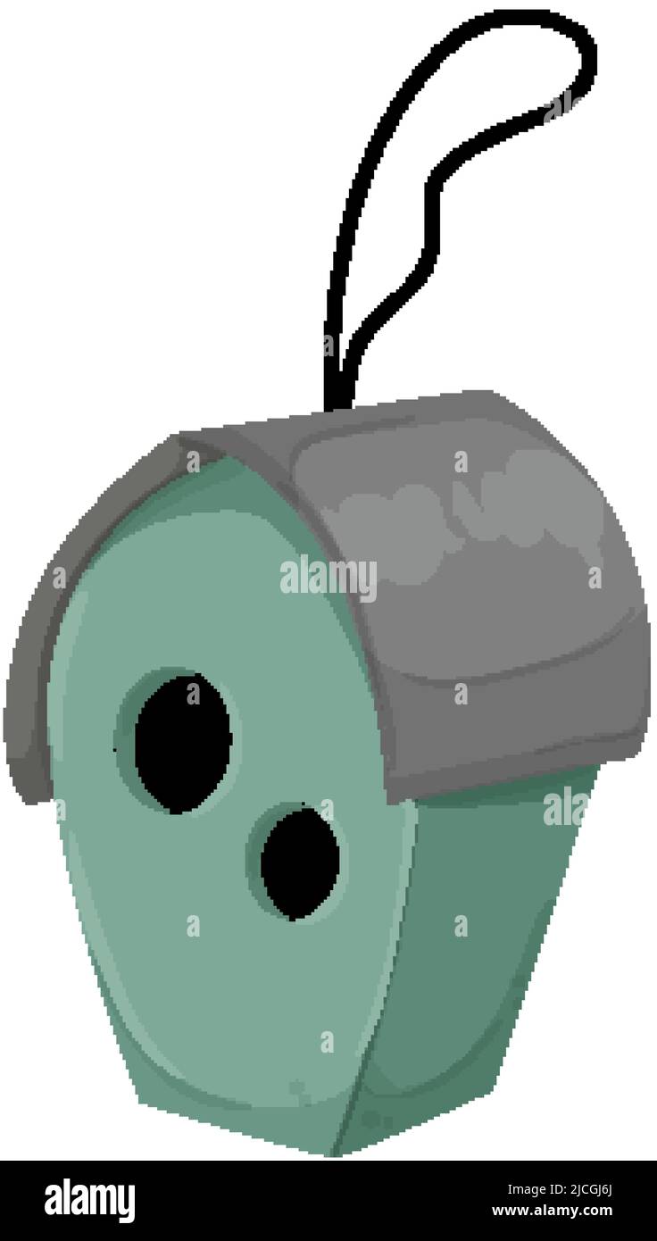 cute bird house cartoon vector illustration Stock Vector Image & Art ...