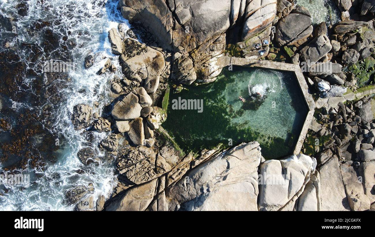 Drone tidal pool hi-res stock photography and images - Alamy