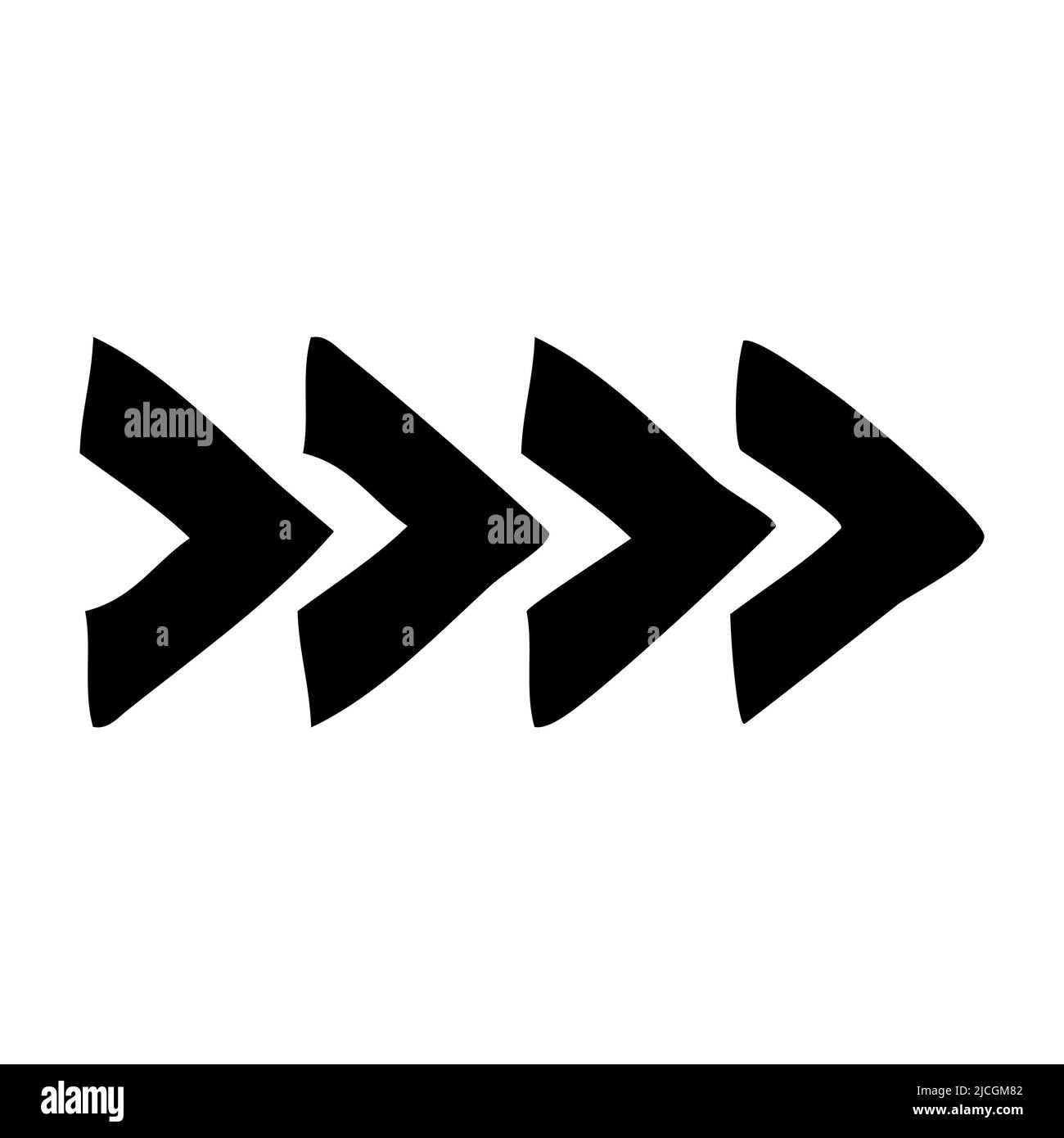 Doodle up arrow symbol hand drawn with thin line. Graphic design ...