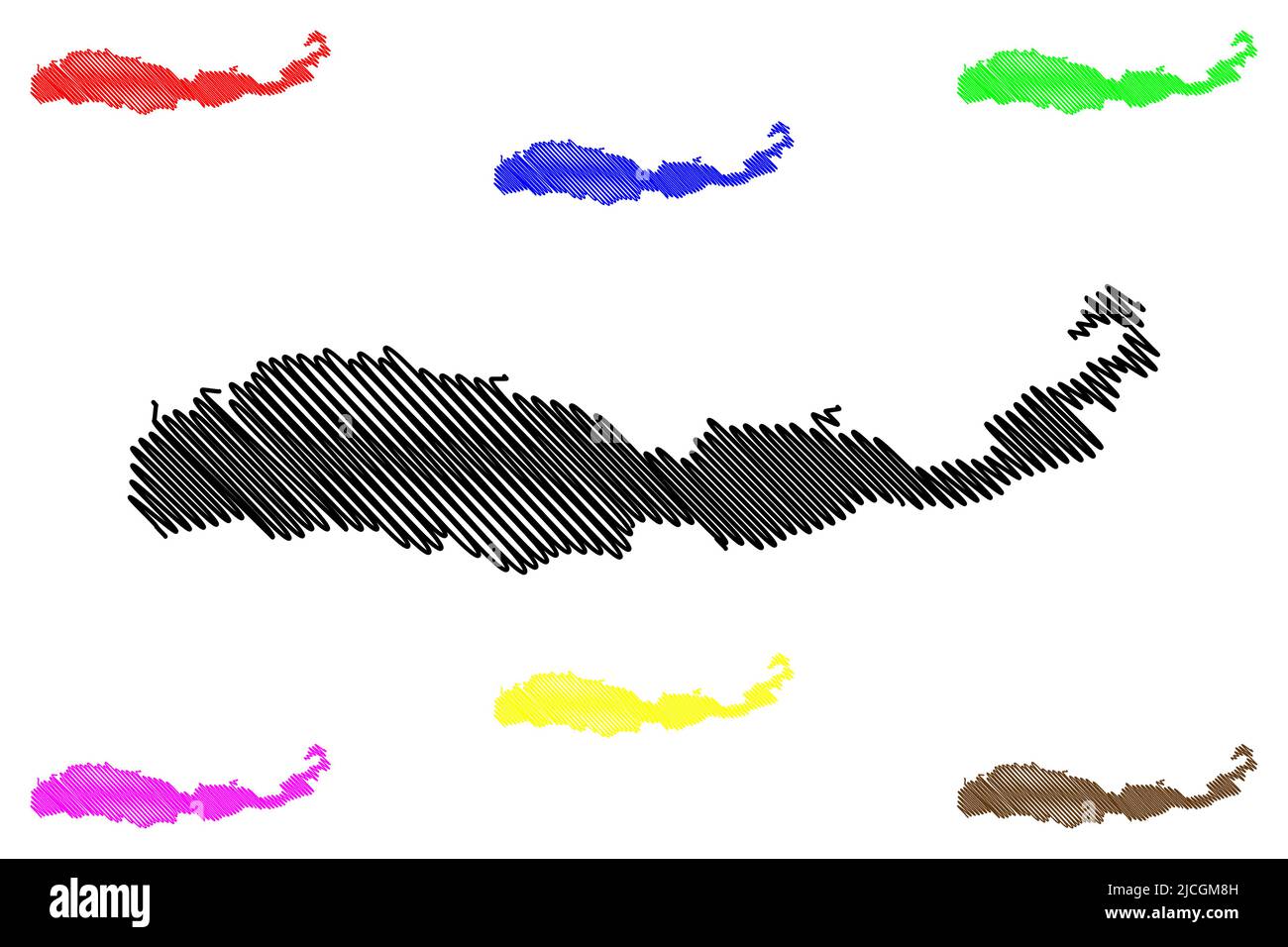 Flores island (Republic of Indonesia, Lesser Sunda Islands, South East ...