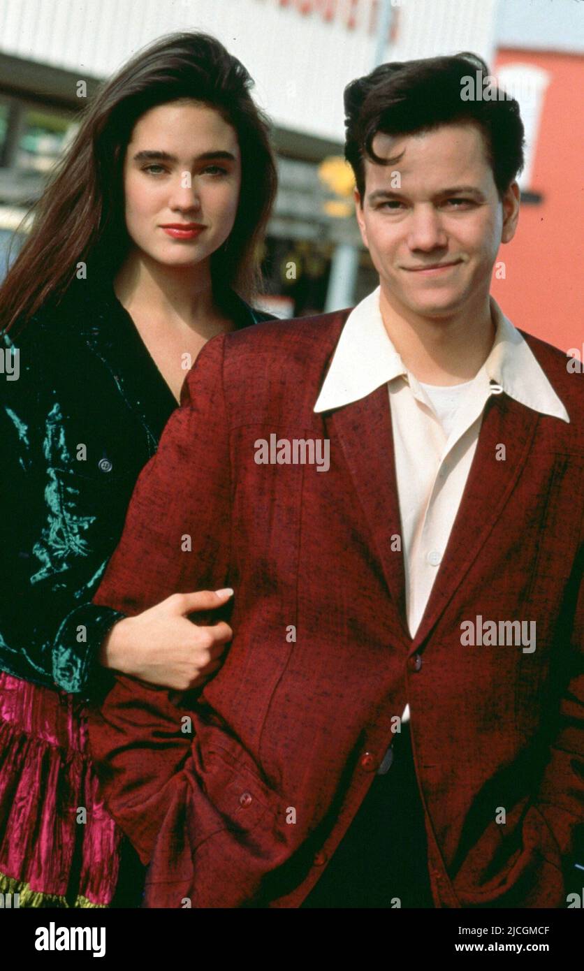FRANK WHALEY and JENNIFER CONNELLY in CAREER OPPORTUNITIES (1990), directed by BRYAN GORDON ...