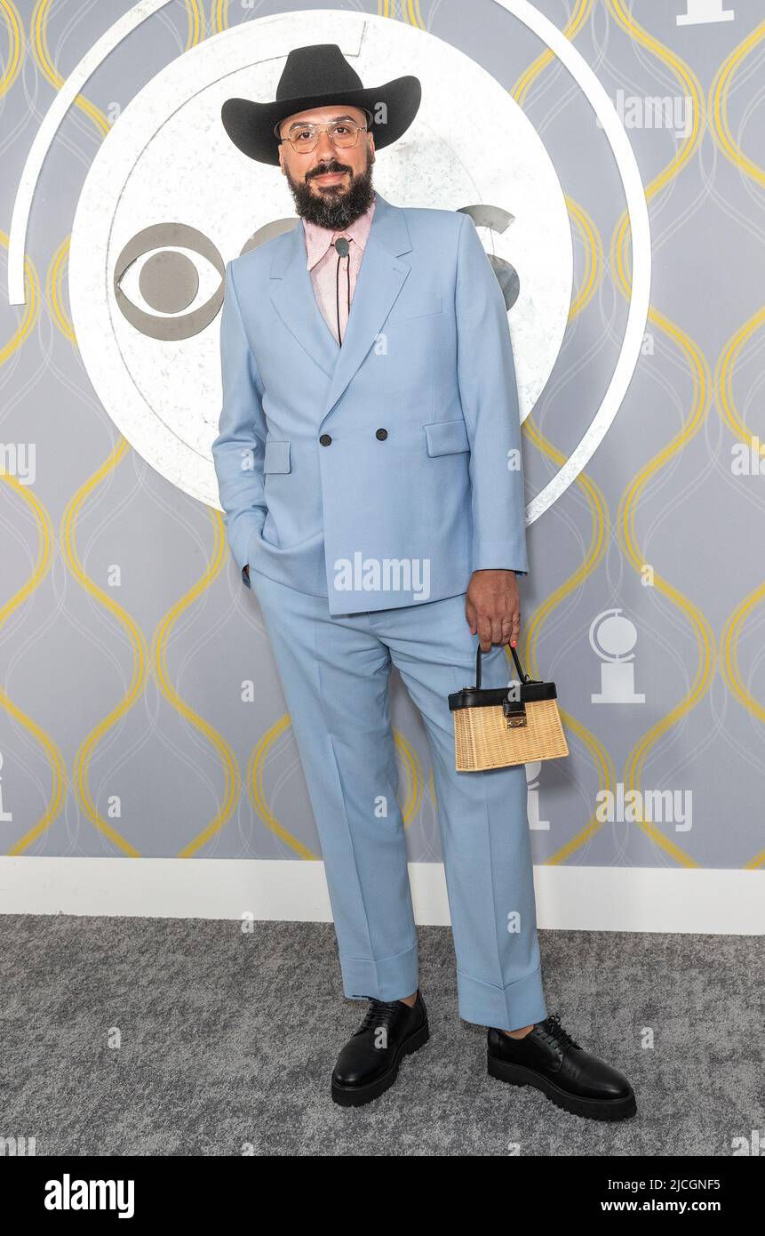 New York, United States. 12th June, 2022. Adam Rigg attends 75th TONY ...