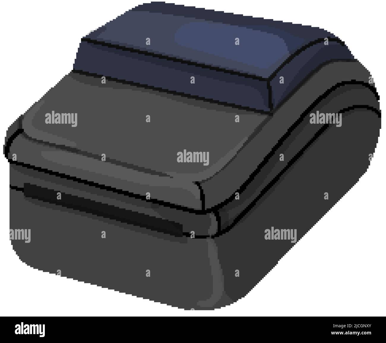 copier printer paper cartoon vector illustration Stock Vector Image ...