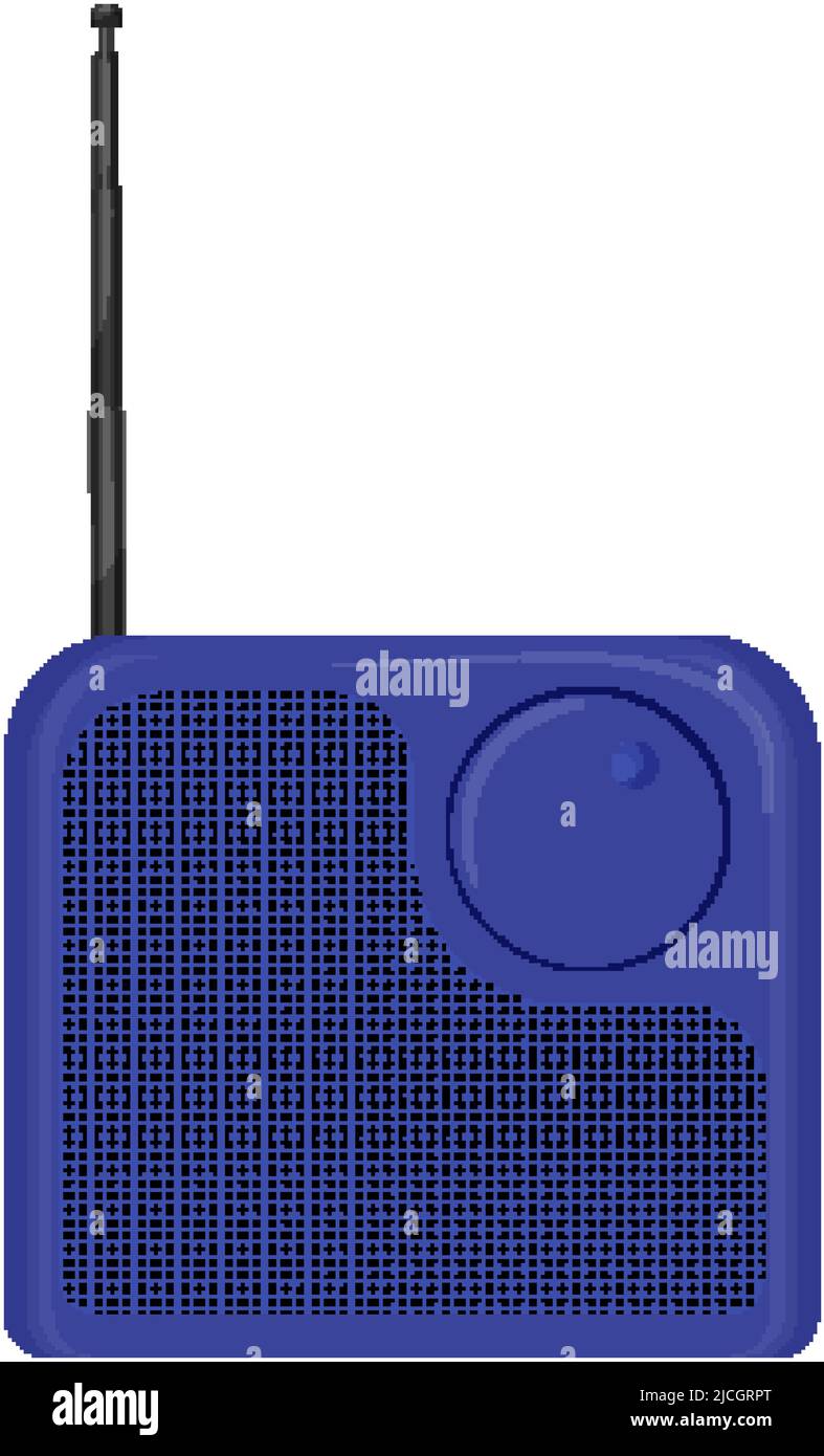 studio radio music cartoon vector illustration Stock Vector Image & Art ...