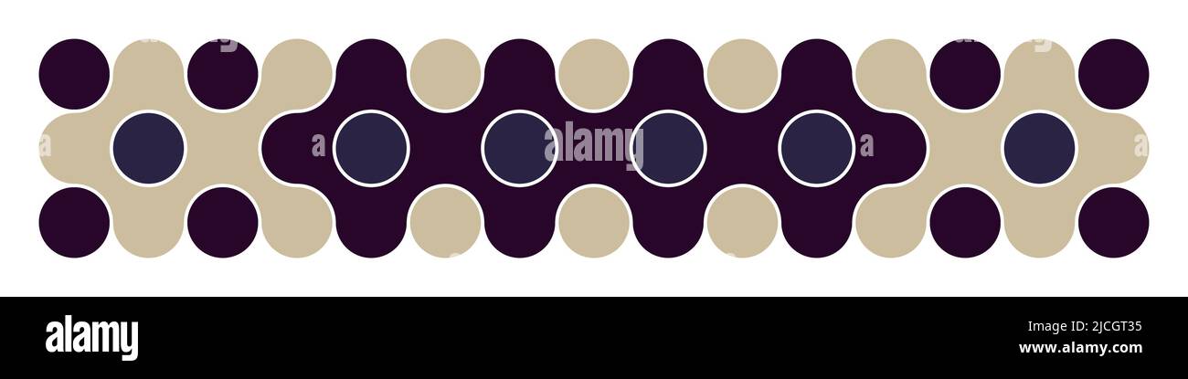 Random color rounded truchet tiling illustration Stock Vector Image ...