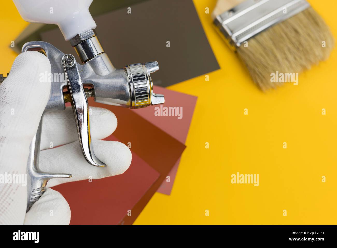 Air spray painter hi-res stock photography and images - Alamy