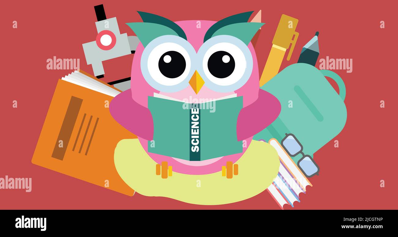 Owl Science Clipart