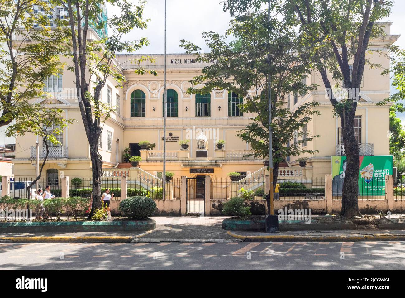 The Rizal Memorial Library and Museum in Cebu, Philippines designed by ...