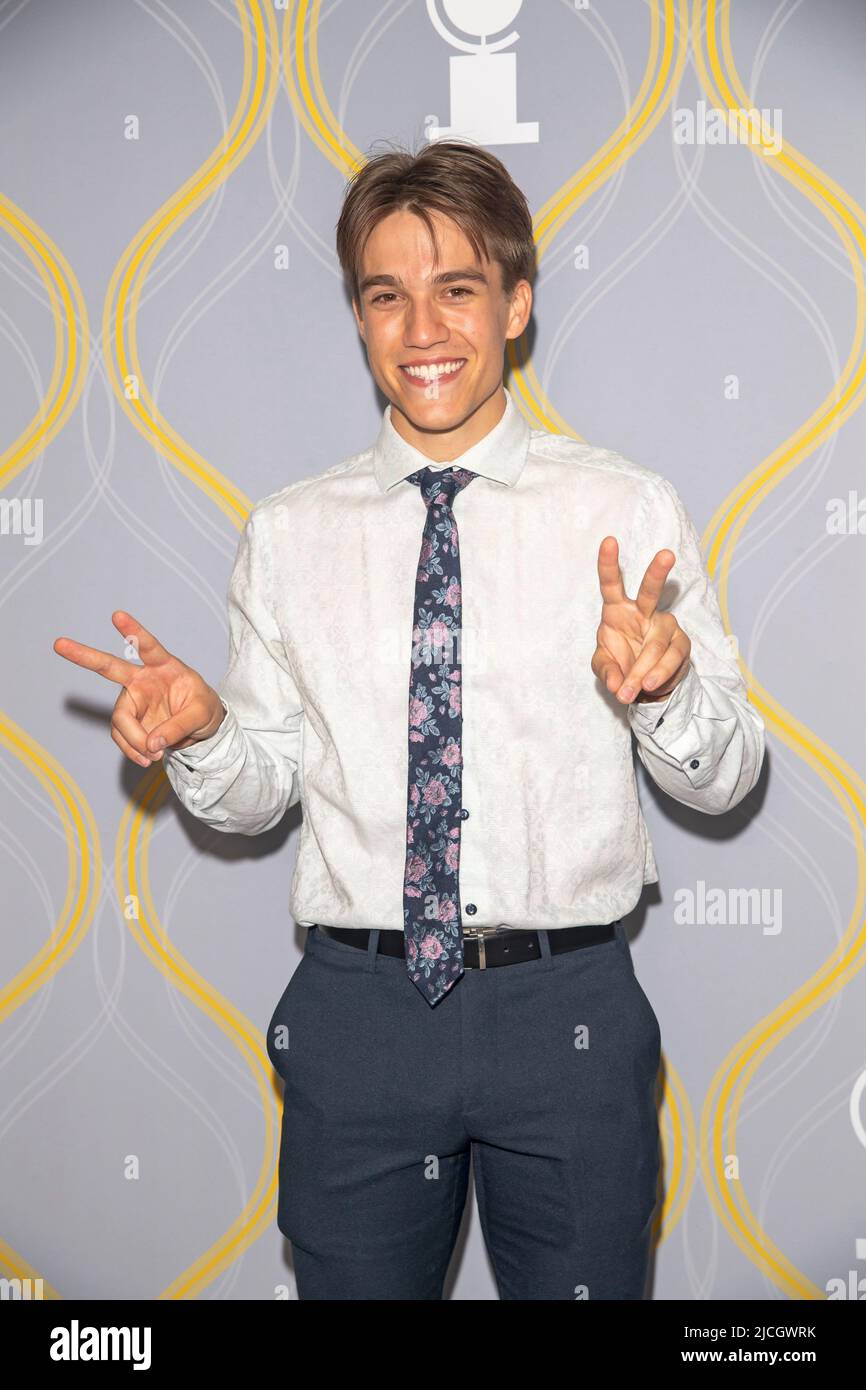 NEW YORK, NEW YORK - JUNE 12: Axel Webber attends the 75th Annual Tony Awards at Radio City ...