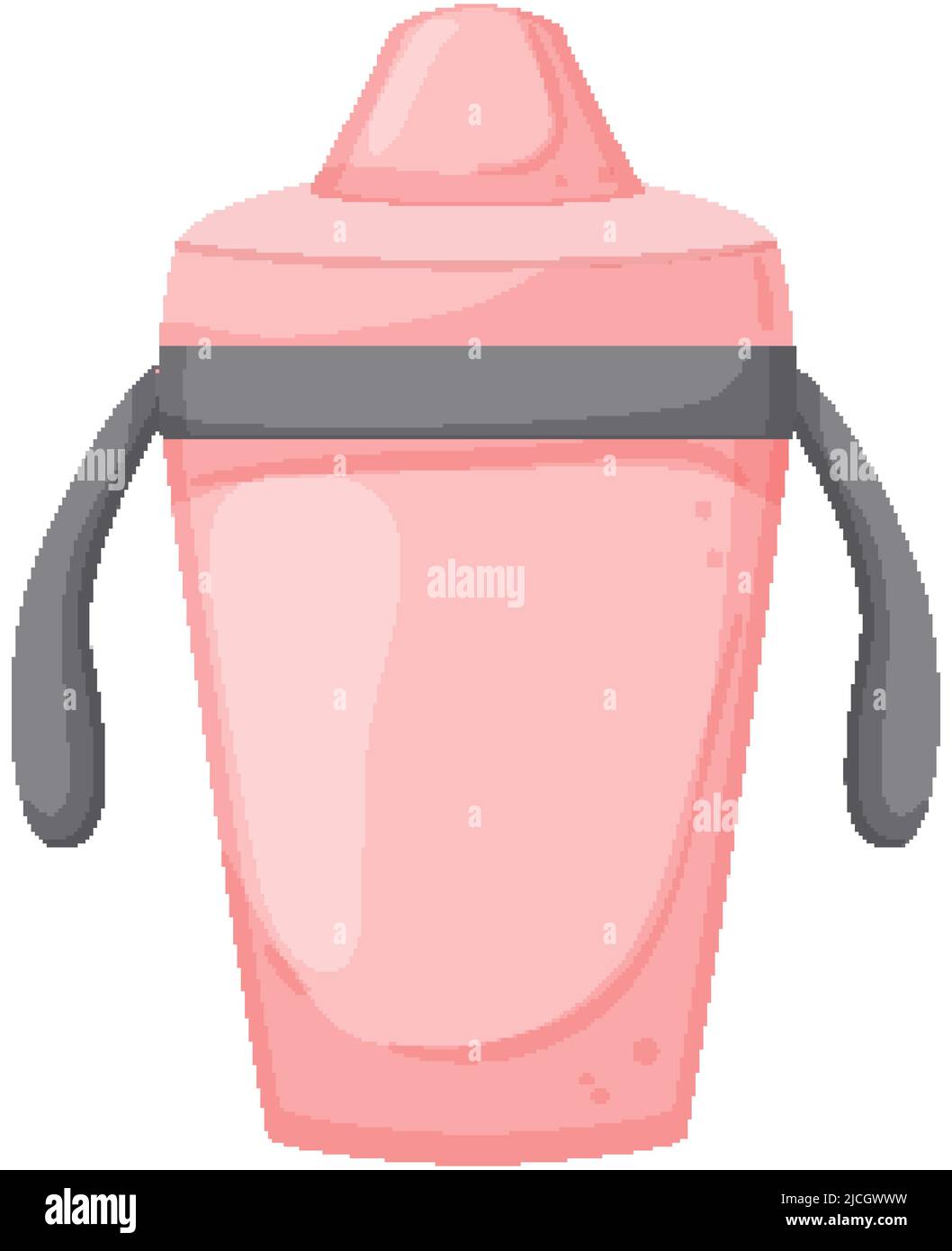milk sippy cup cartoon vector illustration Stock Vector Image & Art - Alamy