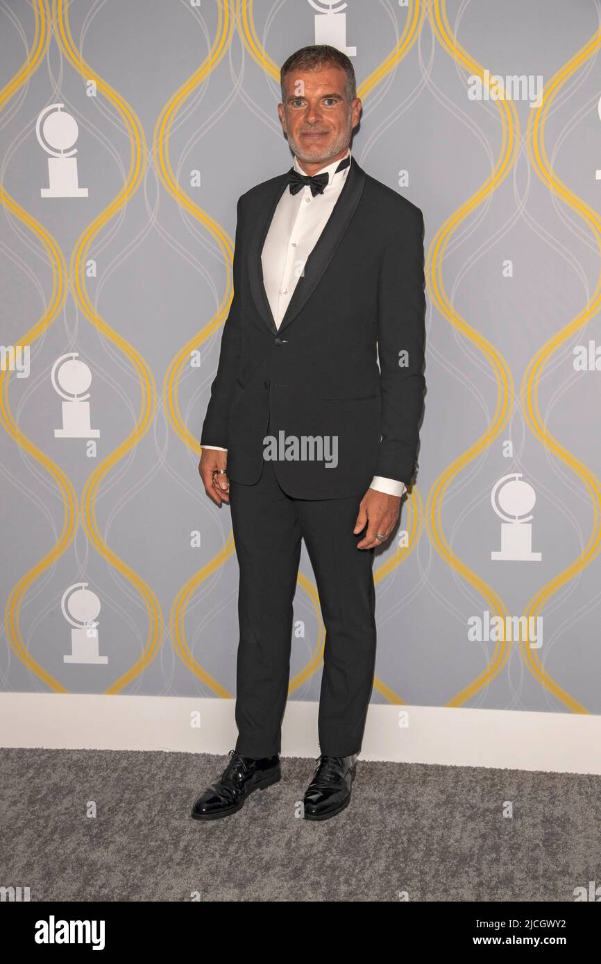 NEW YORK, NEW YORK - JUNE 12: Stefano Massini attends the 75th Annual ...