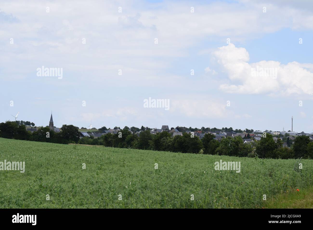 Eifel village Kehrig Stock Photo - Alamy