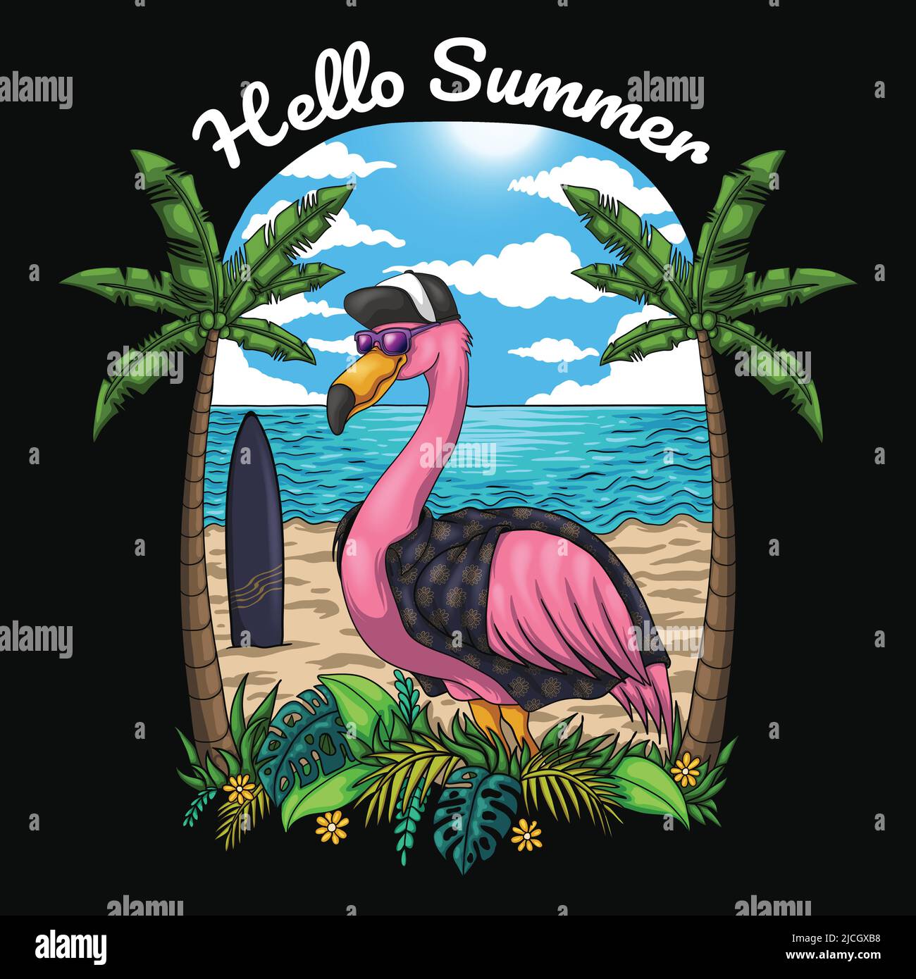 Flamingo t shirt hi-res stock photography and images - Alamy
