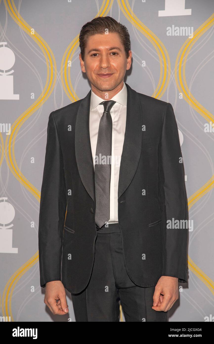 NEW YORK, NEW YORK - JUNE 12: Michael Zegen attends the 75th Annual ...