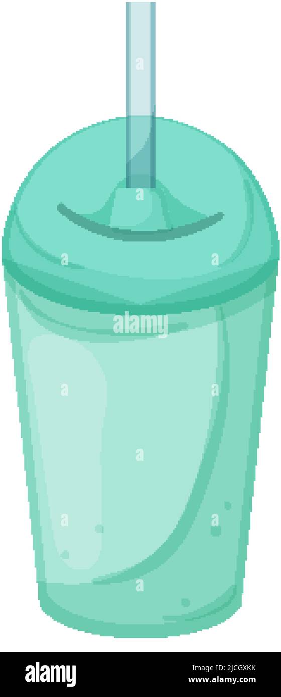 water sippy cup cartoon vector illustration Stock Vector Image & Art ...
