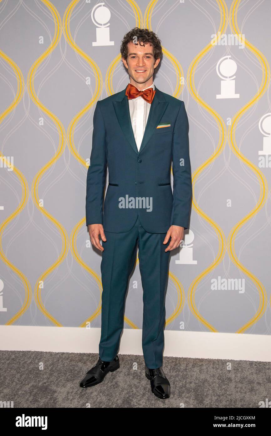 NEW YORK, NEW YORK - JUNE 12: A.J. Shively attends the 75th Annual Tony ...