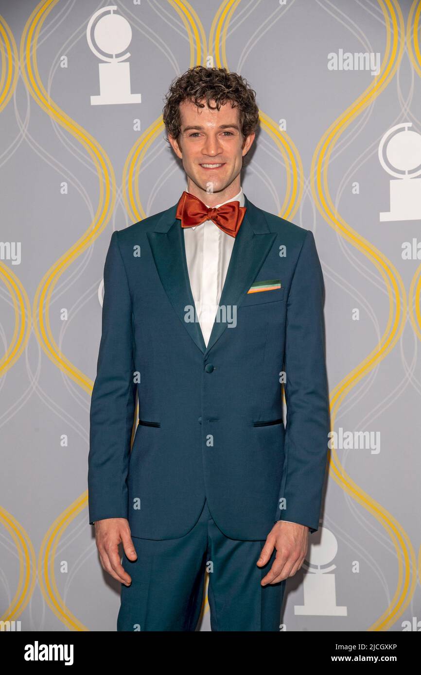 NEW YORK, NEW YORK - JUNE 12: A.J. Shively attends the 75th Annual Tony ...