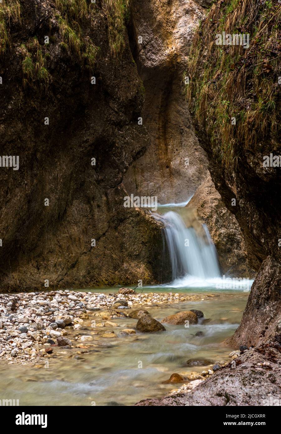 Almbachklamm gorge near Berchtesgaden, Bavaria, Germany Stock Photo - Alamy