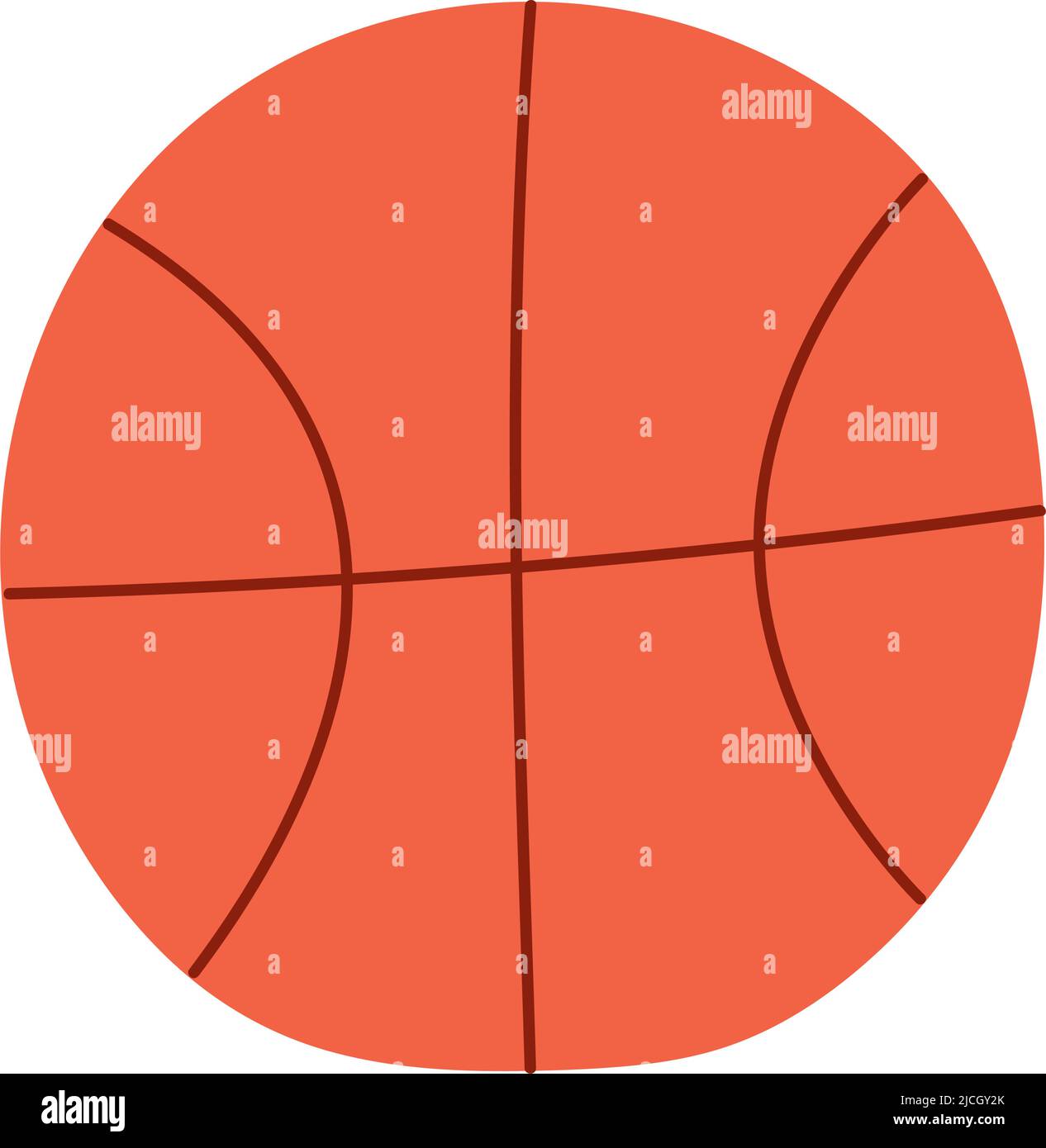 orange basketball ball Stock Vector Image & Art - Alamy