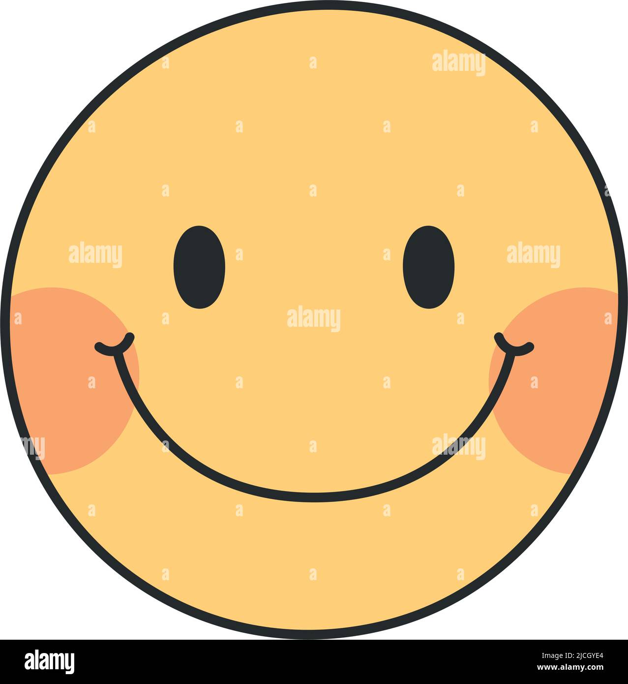 yellow smiling face Stock Vector Image & Art - Alamy