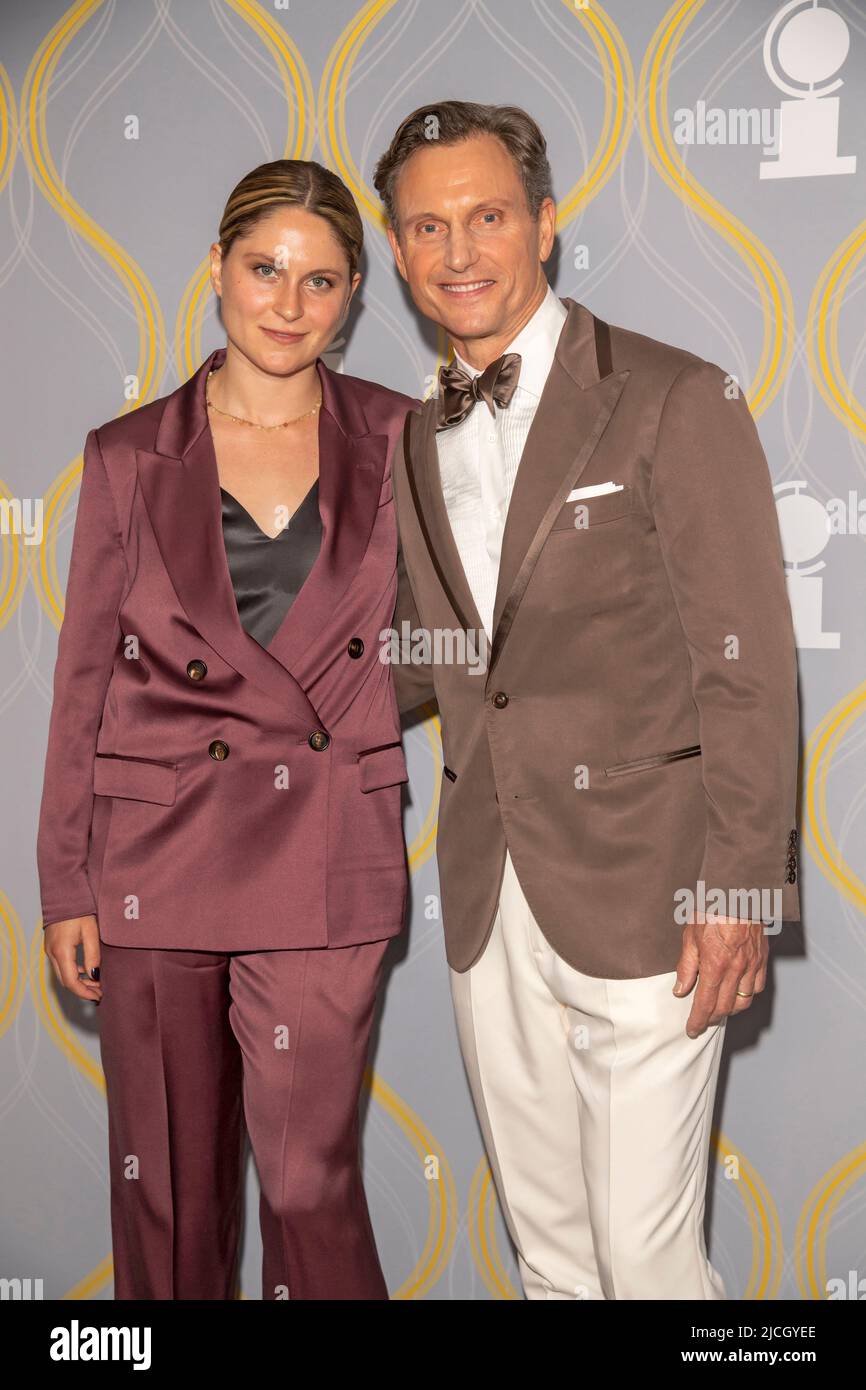 NEW YORK, NEW YORK - JUNE 12: Anna Musky-Goldwyn (L) and Tony Goldwyn ...