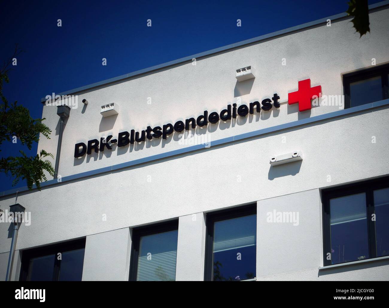 Berlin, Germany. 12th June, 2022. The building of the DRK blood ...