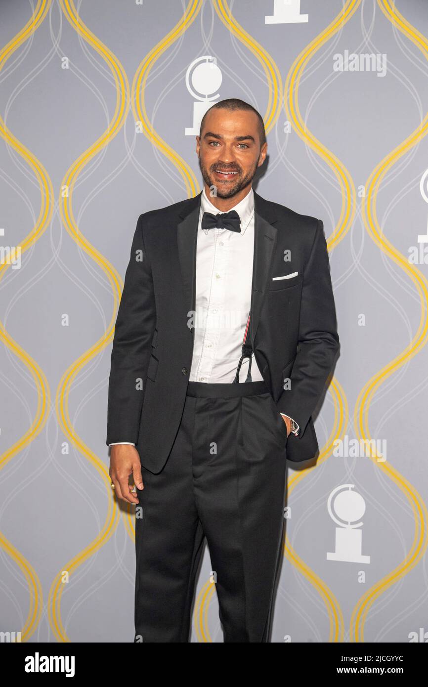 NEW YORK, NEW YORK - JUNE 12: Jesse Williams attends the 75th Annual ...