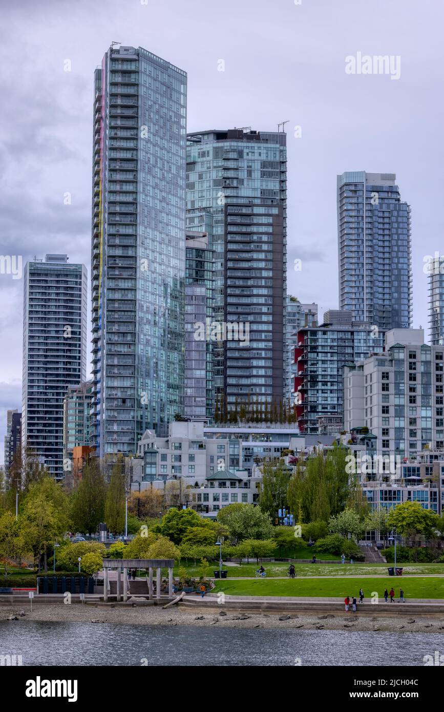 Residential Home Buildings in Downtown Vancouver Stock Photo - Alamy