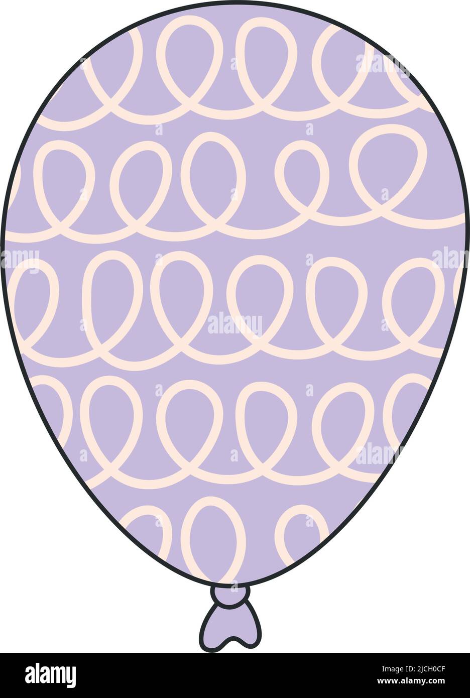 purple balloon design Stock Vector Image & Art - Alamy